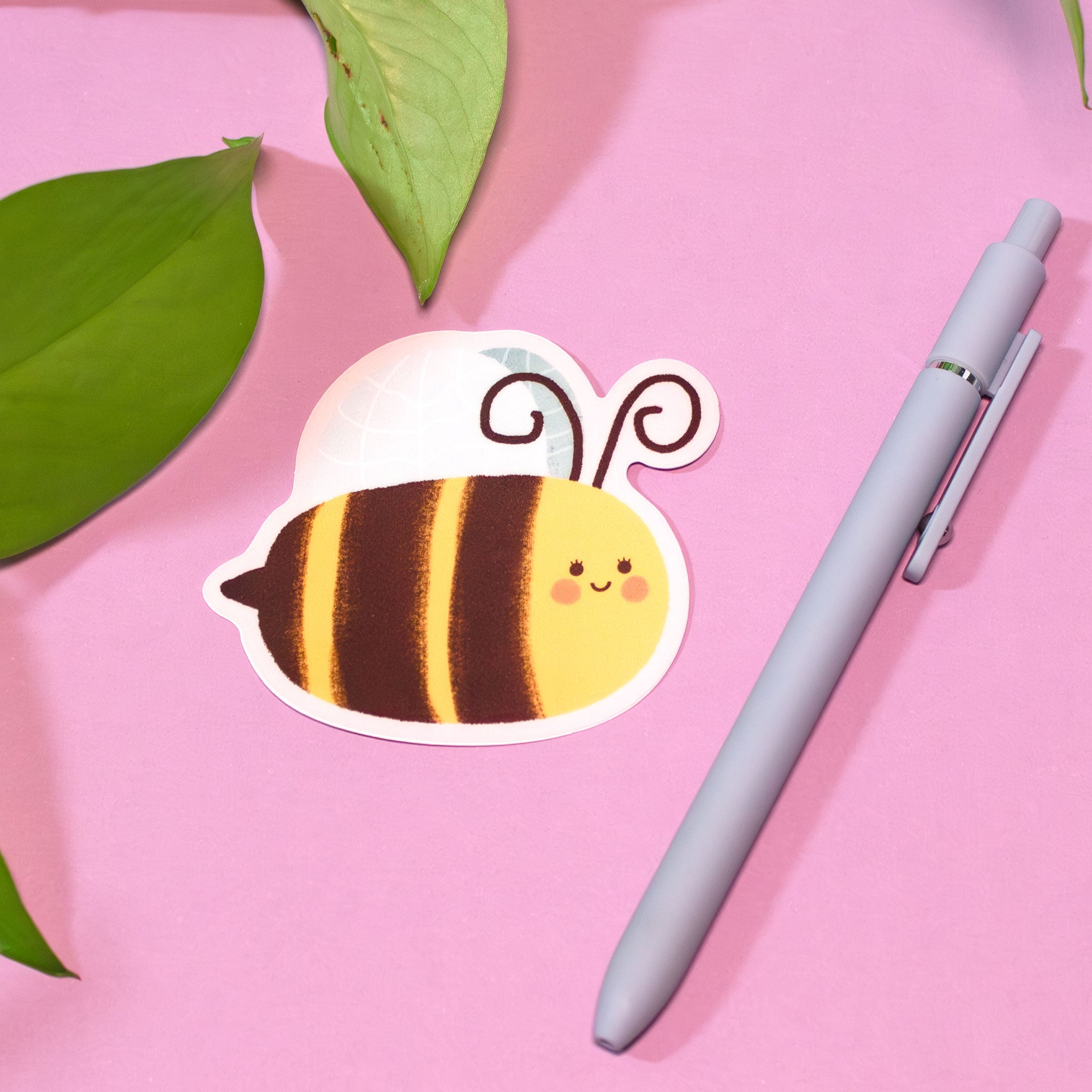 Beatrice Bee Sticker – Whimsydew Art